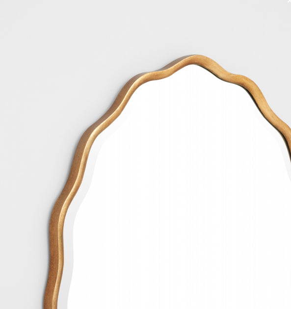 Elise Gold Mirror – Round Statement Mirror | The Banyan Tree Melbourne ...