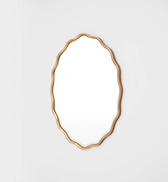 Elise Gold Mirror – Round Statement Mirror | The Banyan Tree Melbourne ...