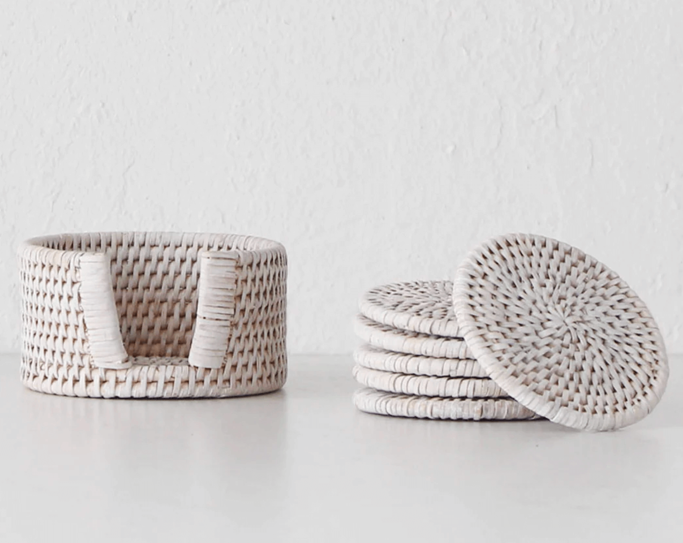 SMALL ROUND COASTERS SET OF 6 – The Banyan Tree Furniture & Homewares