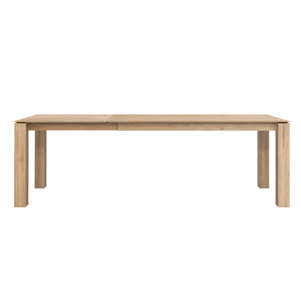 ETHNICRAFT OAK SLICE EXTENSION DINING TABLE – The Banyan Tree Furniture & Homewares