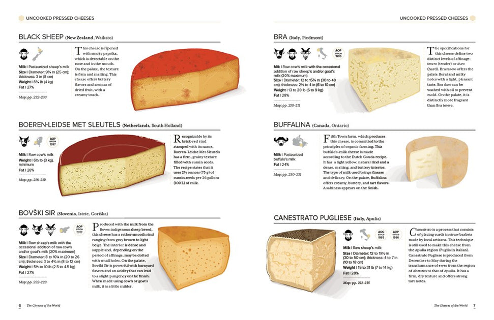 A FIELD GUIDE TO CHEESE BY TRISTAN SICARD – The Banyan Tree Furniture ...