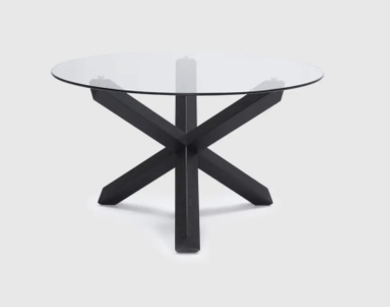 SALA GLASS TOP DINING TABLE – The Banyan Tree Furniture & Homewares