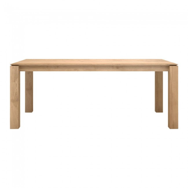 ETHNICRAFT OAK SLICE DINING TABLE – The Banyan Tree Furniture & Homewares